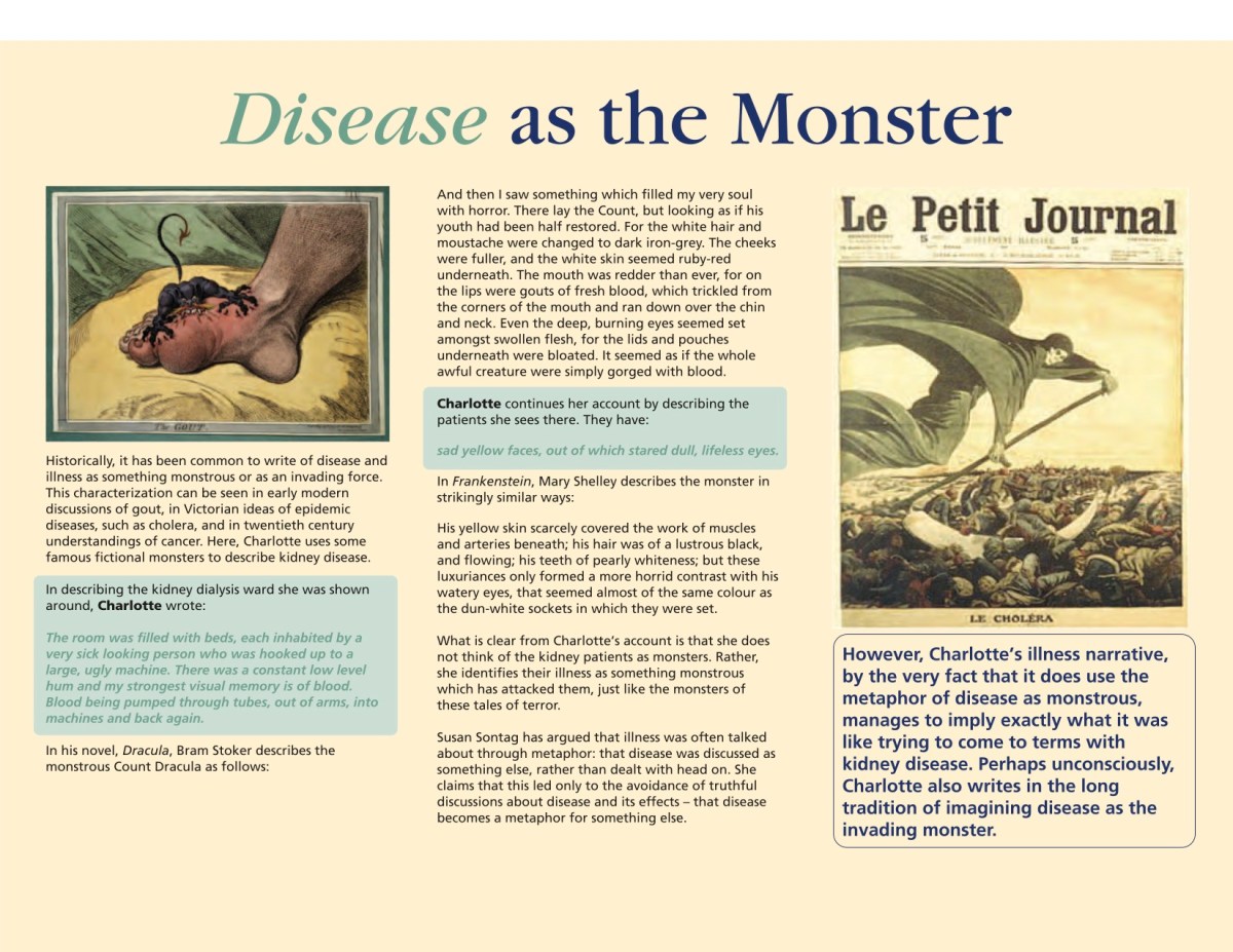 Disease as the Monster – Cardiff ScienceHumanities